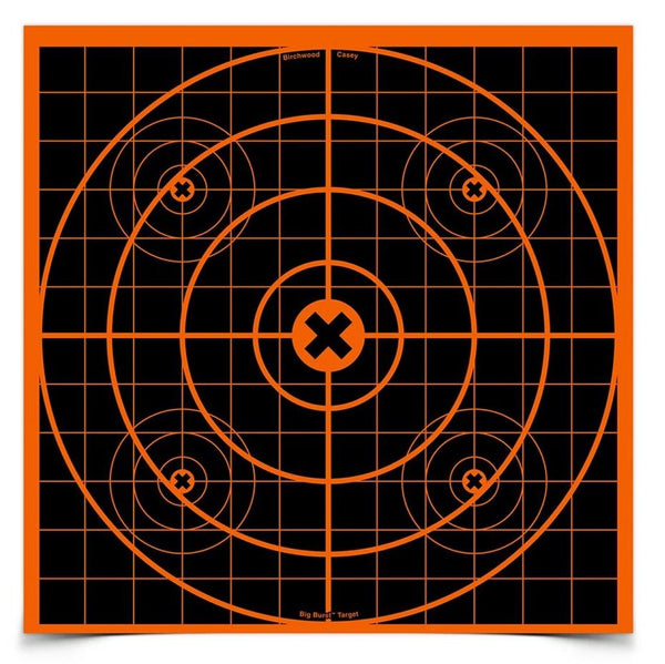 Big Burst 12 Inch Sight-In Target, 3 Targets – Blue Ridge Inc