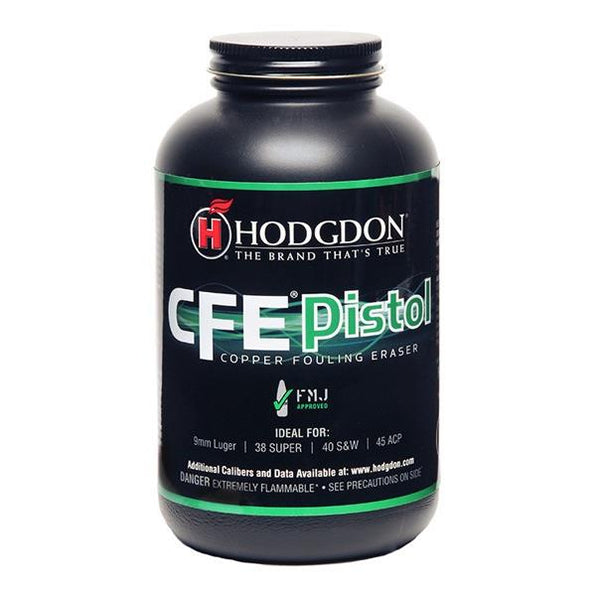 Hodgdon Powder CFE Pistol - 1LB – Blue Ridge Inc