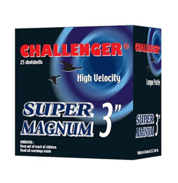 Challenger Super Magnum 12Ga #BB, 3", 1-7/8oz - 25 Rounds – Blue Ridge Inc