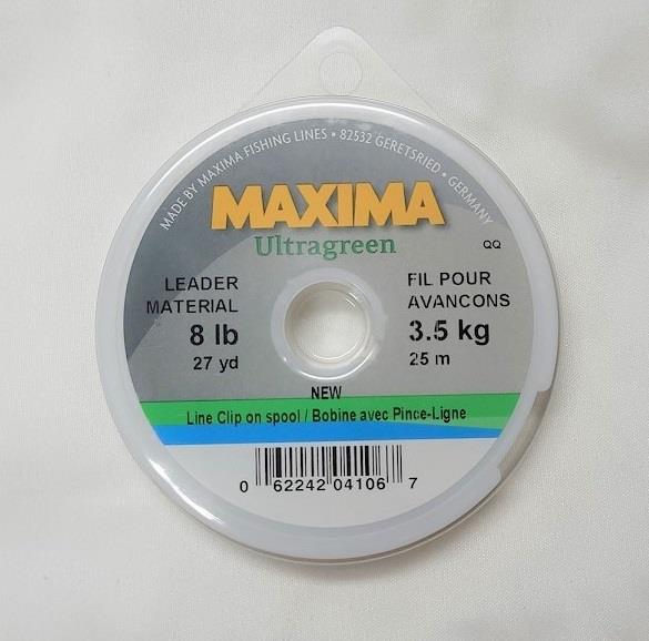 Maxima Leader Wheel Ultragreen, 8lb 27yd – Blue Ridge Inc